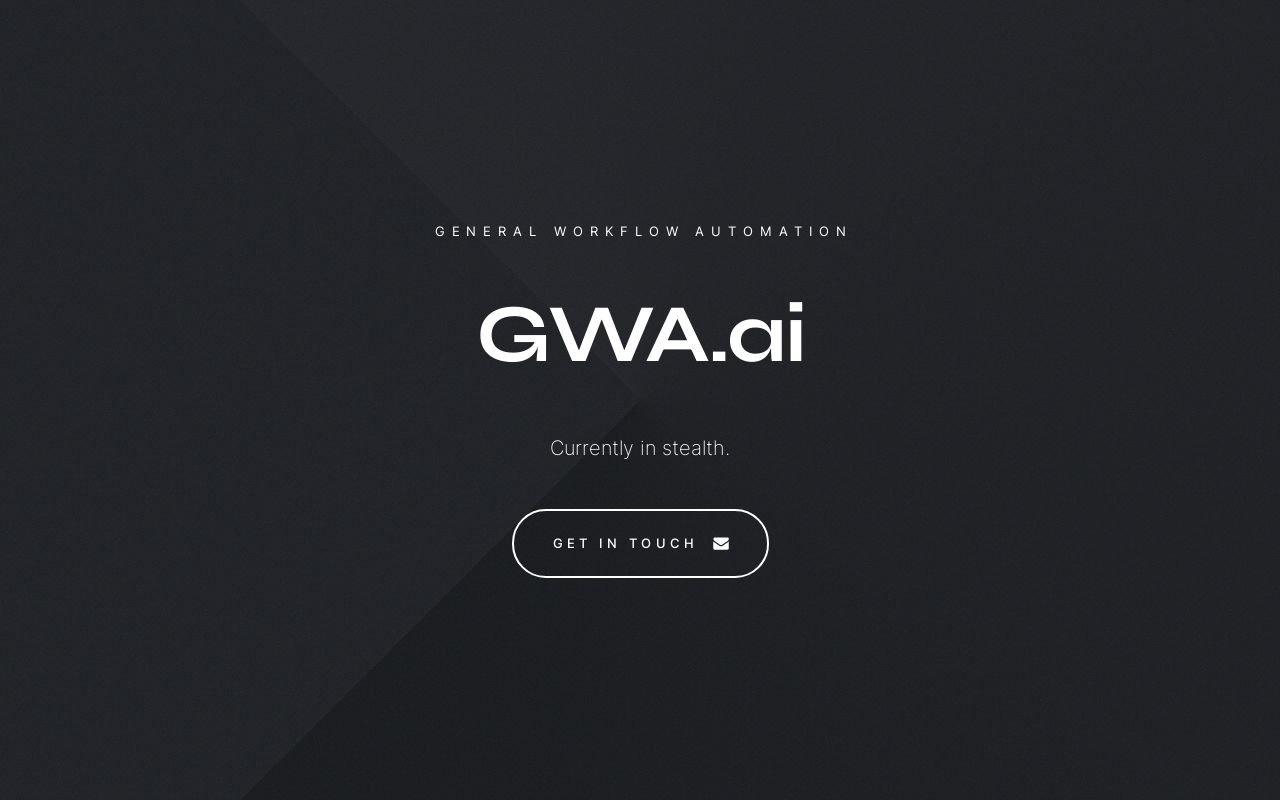 GWA.ai — General Workflow Automation